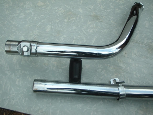 HARLEY DAVIDSON SOFTAIL Flstn Deluxe, Flstsb Crossbones Exhaust Headers ...