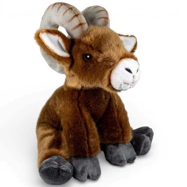 CARL DICK BIGHORN Sheep approx. 27cm Plush Toy, Stuffed Animal, Cuddly ...