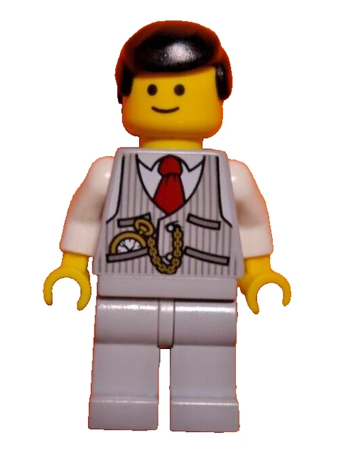 LEGO MINIFIGURE TWN251 Bank Employee from 10251 Brick Bank from 2016 £ ...