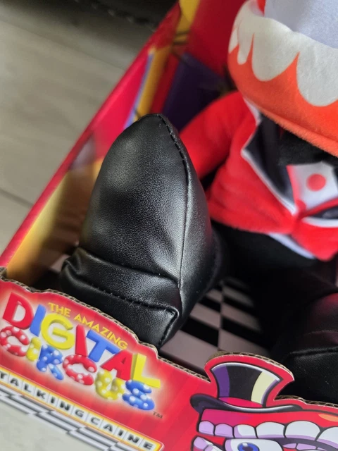OFFICIAL GLITCH AMAZING Digital Circus Talking Caine Soft Plush Toy ...