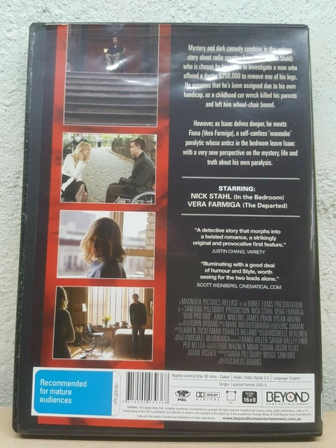 QUID PRO QUO (DVD, 2008) Nick Stahl, Vera Farmiga - REGION 4 AUSTRALIA ...