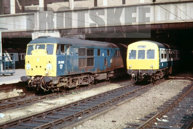 35MM SLIDE BR British Railways Diesel Loco Class 31 31418 Birmingham ...