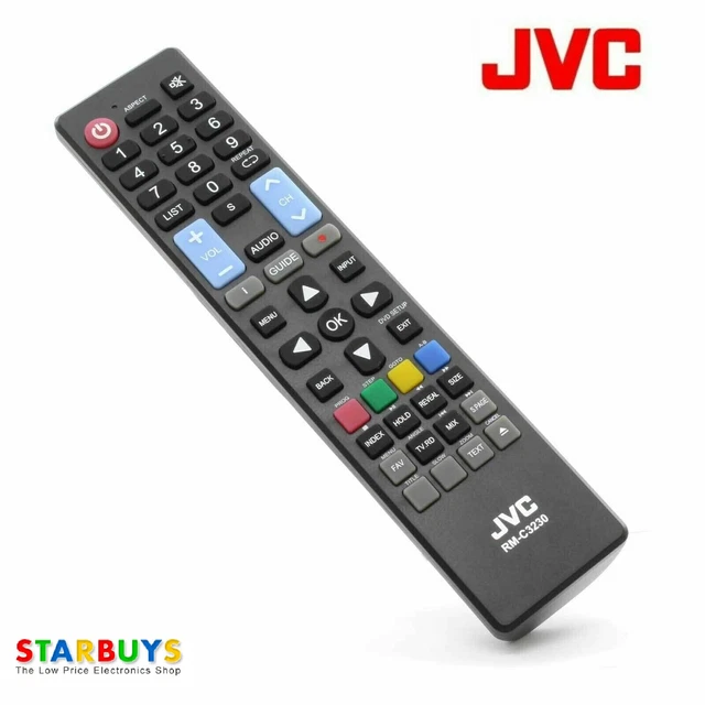 GENUINE JVC RM-C3230 RMC3230 TV Remote Control for 32C360 32C365 39C460 39C640 EUR 9,31 ...