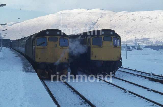 FORTWILLIAM CLASS 27'S 27032 & 27036 11.1.79 Agfacolor 35mm Slide RN429 ...