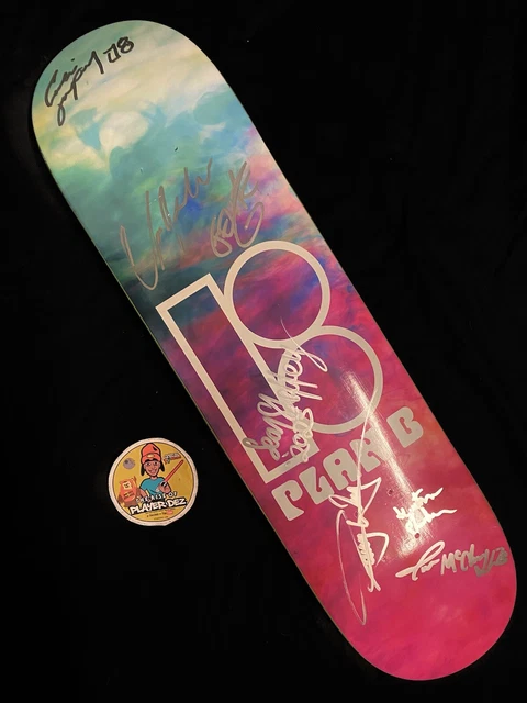 RARE ÉQUIPE SIGNÉE Danny Way Chris Joslin plan B Skateboard Deck 7 ...