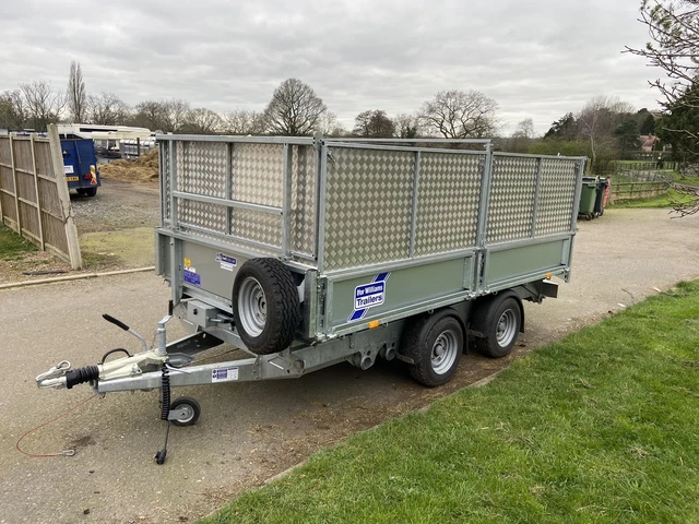 BRAND NEW IFOR Williams TT3621 Electric Tipper Trailer 12ft x 6ft Full ...