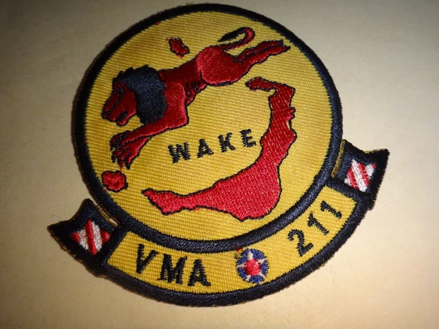 VIETNAM WAR USMC Marine Attack Squadron VMA-211 WAKE Patch £7.76 ...