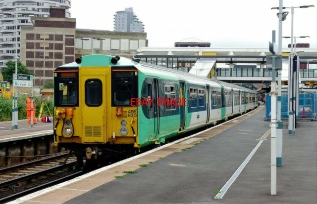 PHOTO SOUTHERN 455 Class Emu 455 830 At East Croydon. £2.88 - PicClick UK