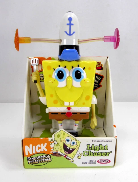 2006 SPONGEBOB LIGHT Chaser Spinner Nickelodeon Viacom SRM New In Box ...