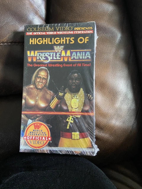 WWF HIGHLIGHTS OF Wrestlemania Coliseum Video Vhs £19.64 - PicClick UK