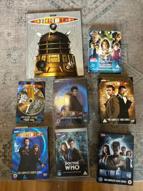 DOCTOR WHO DVD bundle series 1-6 + Sarah Jane Adventures + visual ...