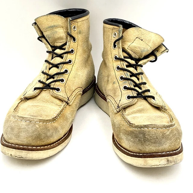 RED WING 6INCH Classic Moc Toe Boots 8173 Made In Usa Shoes r12_1013 £170.25 - PicClick UK