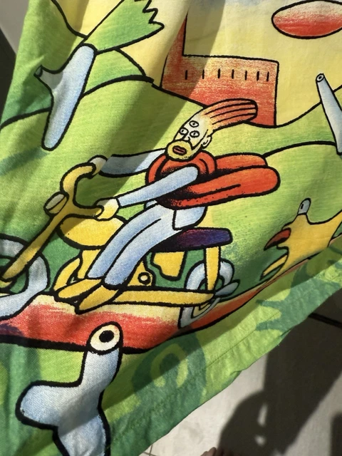 MAMBO LOUD SHIRT - Jesus on a Bicycle by Reg Mombassa ~ Size M Vintage ...