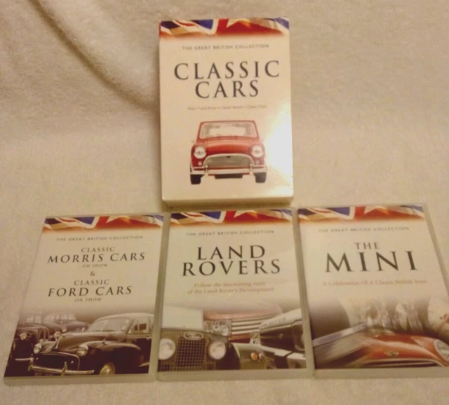 THE GREAT BRITISH Collection - Classic Cars Dvd Box Set £6.00 - PicClick UK