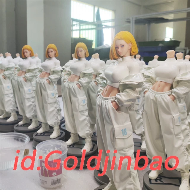 BAITUTANG STUDIO DRAGON Ball Android 18 Resin Statue In Stock 1/6 Scale ...