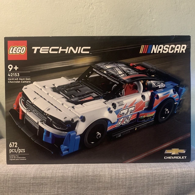 LEGO TECHNIC NASCAR Next Gen Chevrolet Camaro - 42153 - 672 pièces - 9 ...