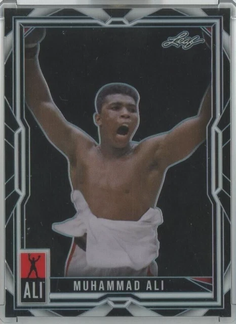 2024 LEAF MUHAMMAD ALI LEGACY COLLECTION Muhammad Ali 1/2 aceto/nero ...
