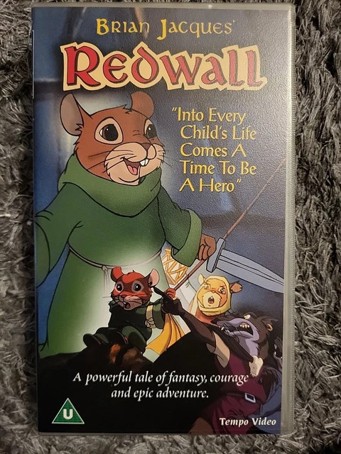 BRIAN JACQUES' REDWALL (VHS, 2000) £8.00 - PicClick UK