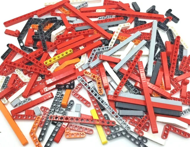 LEGO TECHNIC 50 Teile Liftarm / Beam Konvolut Bundle Bulk 9398 Technik ...
