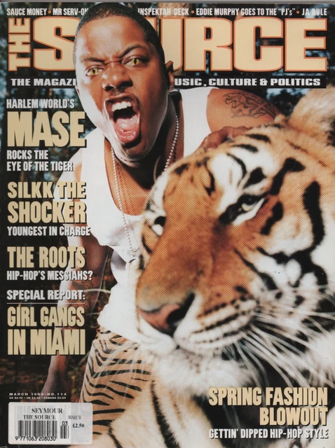 THE SOURCE MAGAZINE (Mar 1999) Mase,Silk the Shocker, The Roots £9.99 ...