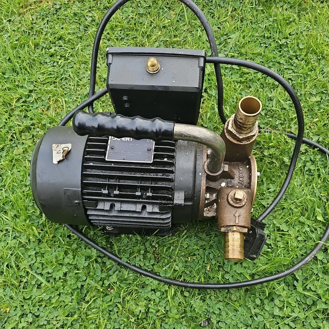 JABSCO UTILITY FLEXIBLE Impeller Oil Transfer Pump 230V £363.68 ...