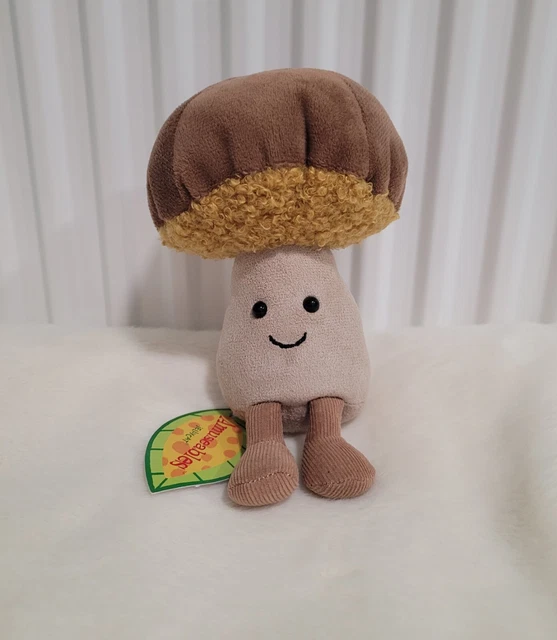 BNWT JELLYCAT AMUSEABLE Toadstool A6TS New with Tags Retired Soft Toy £ ...