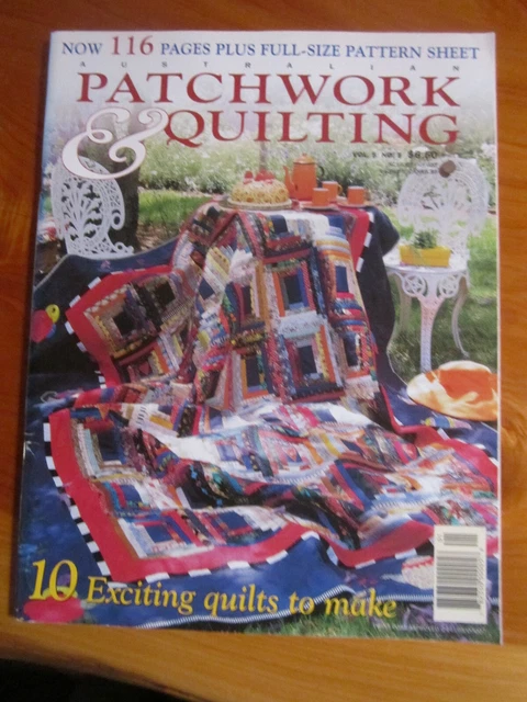 MAGAZINE PATCHWORK & Quilting Vol. 5 No. 5 Great **** Must See EUR 1,23 ...