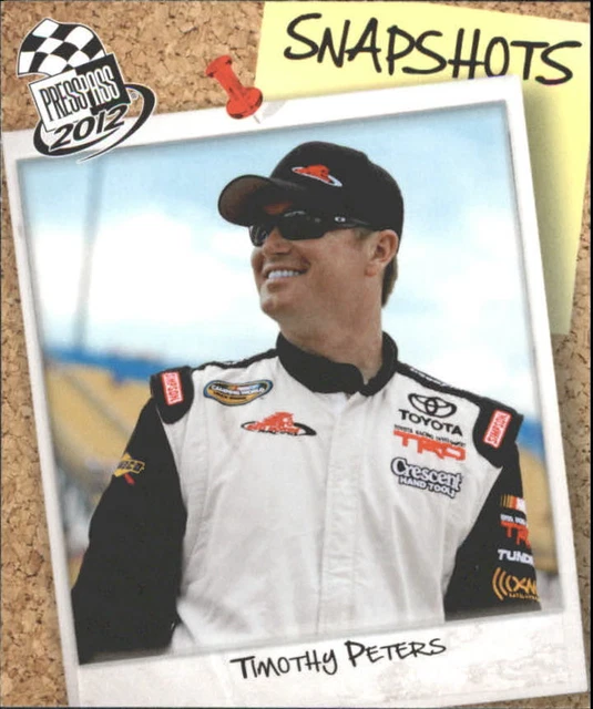 2012 PRESS PASS Instantanés #SS62 Timothy Peters CWTS EUR 1,86 ...