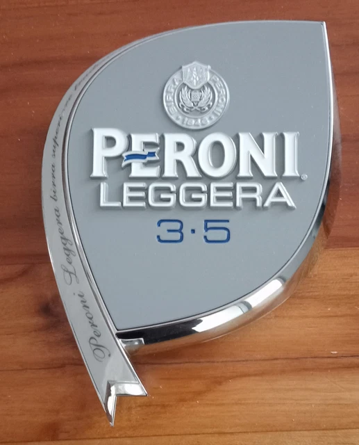 PERONI LEGGERA TAP Badge Collectors Mancave Item $14.00 - PicClick AU