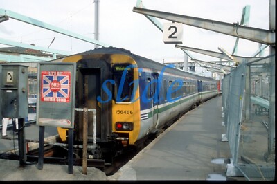 BRITISH RAIL DIESEL Multiple Unit Sprinter Dmu 156466 Carlisle 2001 O ...