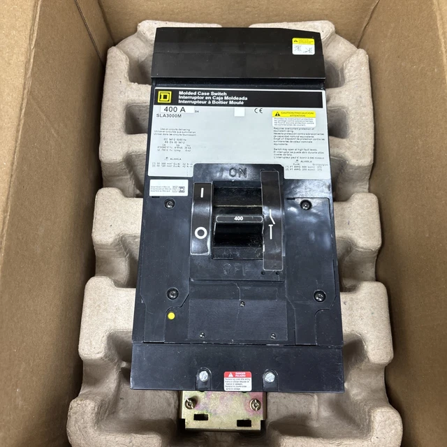 SLA3000M SCHNEIDER 400A MCCB SQ-D I-LINE MAIN INCOMER 3 POLE 3 PHASE ...