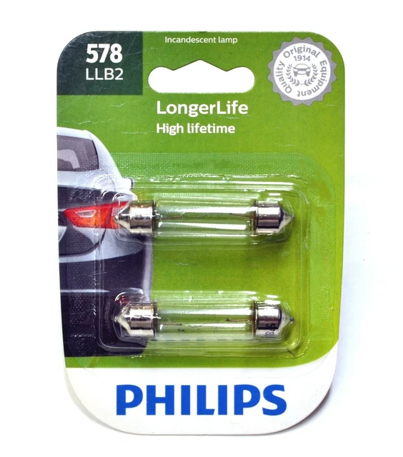 PHILIPS LONGERLIFE 578 12.42W Deux Ampoules Intérieur Dôme Léger ...