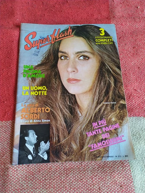 SUPERFLASH 212/1986 ROMINA POWER ALBERTO SORDI STORY - con POSTER RUPERT EVERETT EUR 5,90 ...