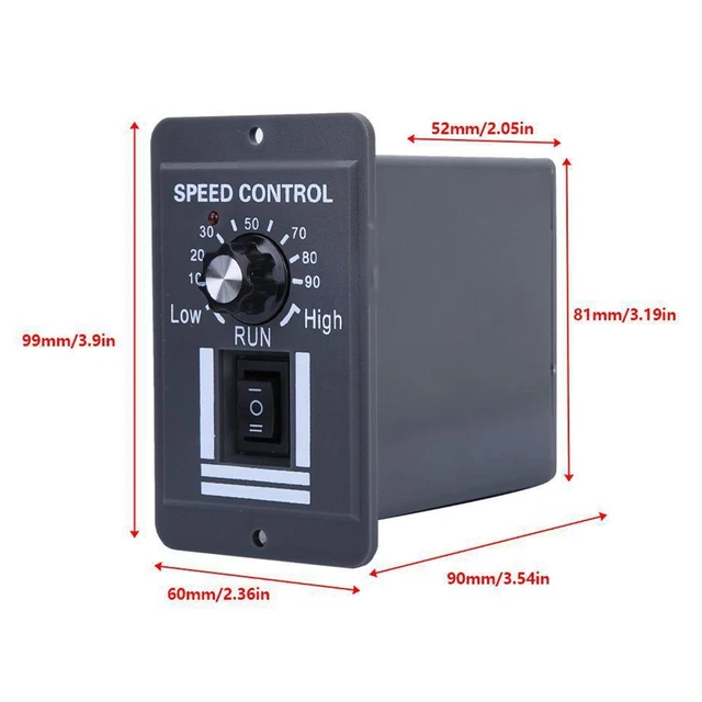 12V 60V FOR DC Motor Controller 40A with Forward Reverse Functionality ...