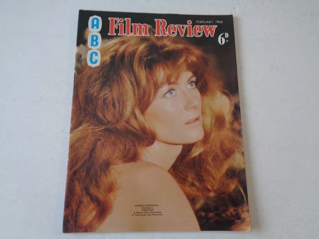 ABC FILM REVIEW - February 1968 - Vanessa Redgrave, Suzy Kendall £2.99 ...