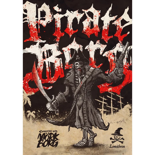 FREE LEAGUE PUBLISHED: Pirate Borg Core Rulebook - (2nd Print) - Marine ...