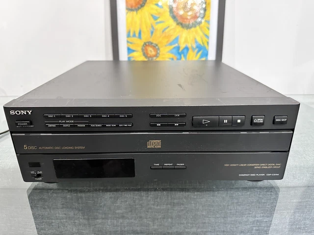SONY CDP-C311M COMPACT 5 Disc CD Player Vintage Retro Hifi Separate £44 ...