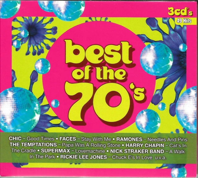 BEST OF THE 70´s Seventies - 3CD - 2017 - Neu - OVP - EUR 17,99 - PicClick DE