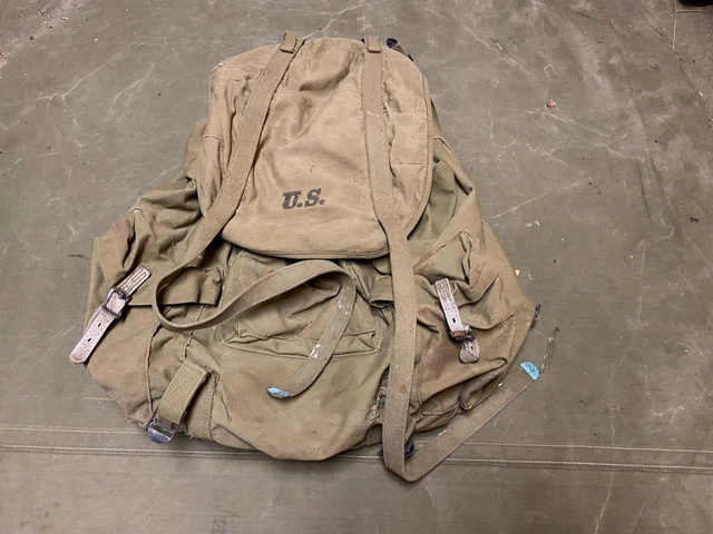 ORIGINAL WWII US Army M1942 Mountaineer 10Th Mountain Rucksack ...
