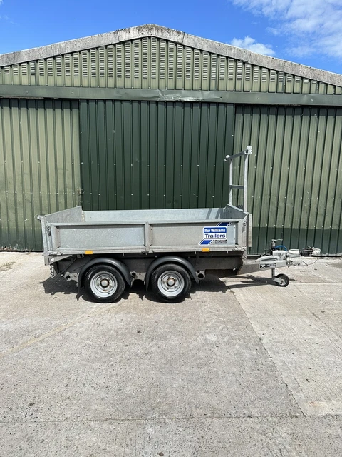 IFOR WILLIAMS TT2515 TIPPING TRAILER 8x5 2700kg WITH Ladder Rack £4,750 ...