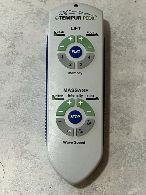 TEMPUR-PEDIC TEMPUR ADVANCED Ergo System Wireless Remote Control RC-WM ...