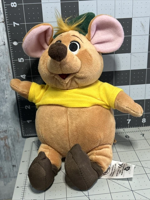 DISNEY COLLECTION GUS Gus Plush Cinderella Mouse Yellow Shirt 9 ...