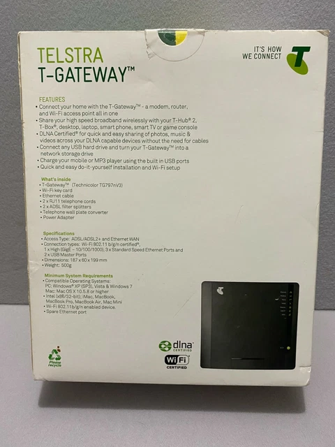 Telstra Technicolor Tg797N V3 FOR SALE! - PicClick