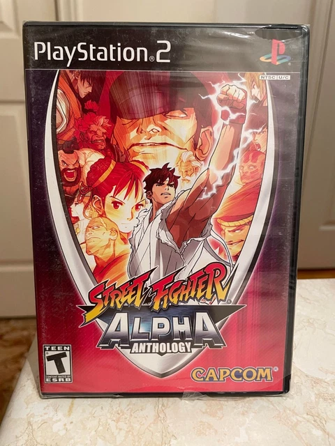 STREET FIGHTER ALPHA Anthology (Sony PlayStation 2, 2006) PS2 BRAND NEW ...