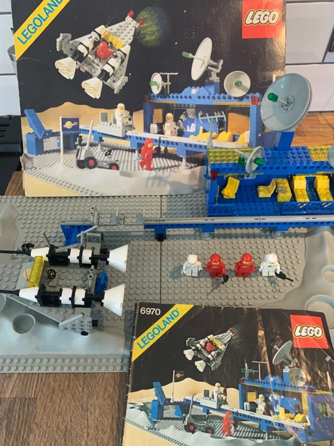 LEGO SPACE: RARA Beta 1 Set base comandi 6970. Scatola, istruzioni ...