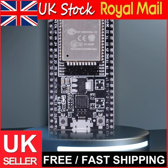 Esp32 Development Board Wifi Bluetooth Compatible Esp32 Devkitc Core Board £789 Picclick Uk