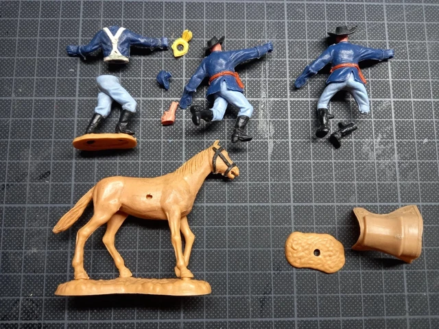 TIMPO TOY US cavalry wild west vintage L087 EUR 20,00 - PicClick FR
