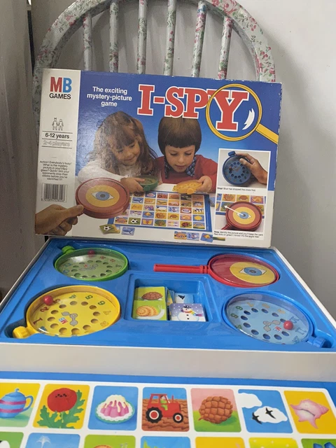 1983 I-SPY BOARDGAME Vintage MB Games Retro 80s Gaming Complete £11.99 ...