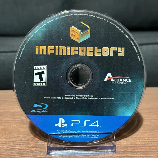 SONY PLAYSTATION 4 Infinifactory NTSC importazione USA *Solo disco* PS4 ...