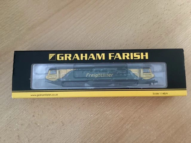 GRAHAM FARISH N Gauge Class 70006 in Freightliner Powerhaul DCC Fitted ...